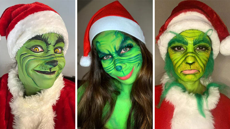 green face makeup tutorial