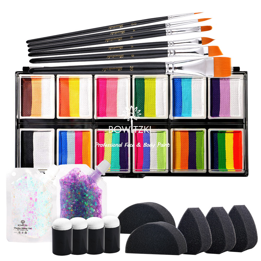 Beginner's Face Paint Kit Bundle - Candy – Bowitzki